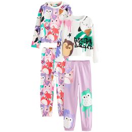 next Schlafanzug M&auml;dchen Gr&ouml;&szlig;e 116 helllila / mischfarben