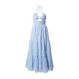 MAYA DELUXE Kleid Damen Gr&ouml;&szlig;e 34 taubenblau / hellblau