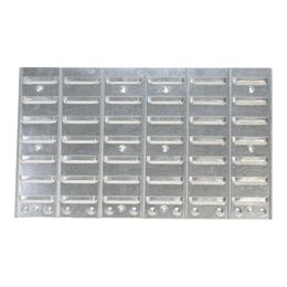 Hünersdorff Hünersdorff Metall-Schlitzwand für Sichtboxen aus PP Gr.1-4, 15x630x380 mm (375000)