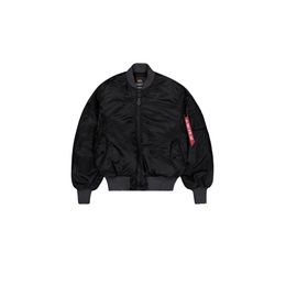 Alpha Industries Jacke 'MA-1 Distressed' Herren Gr&ouml;&szlig;e XXXL rot / schwarz / wei&szlig; Sommerjacke