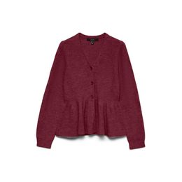 V&eacute;ro Moda Vero Moda Strickjacke 'EIKA' Damen Gr&ouml;&szlig;e L purpur