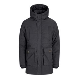 Jack & Jones Jack & Jones Parka 'FINN' Herren Gr&ouml;&szlig;e XXL schwarzmeliert