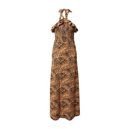 Dorothy Perkins Kleid Damen Gr&ouml;&szlig;e 48 camel / schwarz Winterkleid