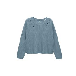 MANGO TEEN Pullover 'Zigui' Damen Gr&ouml;&szlig;e XXS taubenblau