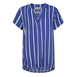 Sublevel Bluse in Blau/ Wei&szlig; - 73% | Gr&ouml;&szlig;e S | Damen-blusen