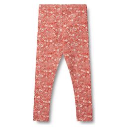 Wheat Leggings "Jules" in Rot/ Weiß - 43% | Größe 128 | Kinderhosen