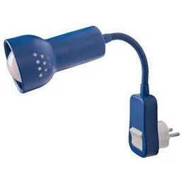 Näve NÄVE Steckdosenleuchte "Clip", blau, L:40cm, Leuchten