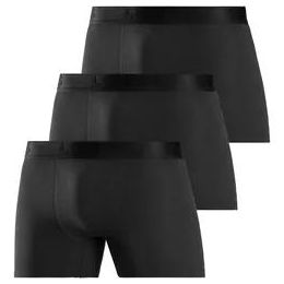 Levi's Boxer LEVI'S, Herren, Gr. L, schwarz, Jersey, Obermaterial: 95% Baumwolle, 5% Elasthan, bedruckt, unifarben, normal, Unterhosen Unterhose Boxershort Unterwäsche, mit Logo Webbund