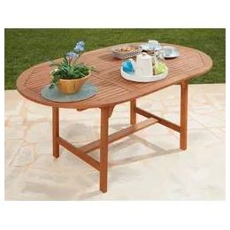 Gartentisch Merxx "Maracaibo", braun, B:100cm H:75cm T:170cm, Tische, 100x170 cm