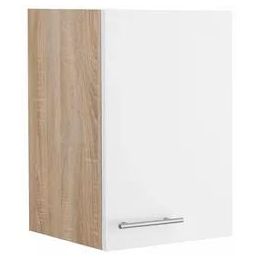 H&auml;ngeschrank Optifit "Kalmar", wei&szlig;, B:40cm H:58cm T:35cm, Holzwerkstoff, Schr&auml;nke, H&auml;ngeschrank, Breite 40 cm