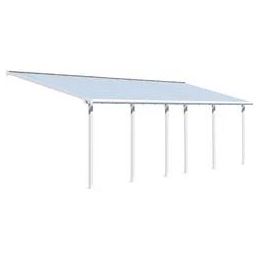 Terrassendach PALRAM - CANOPIA "Olympia 3x8.5", weiß, B:860cm T:295cm, Aluminium, Polycarbonat (PC), Terrassenüberdachungen, BxT: 860x295 cm