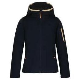Softshelljacke Icepeak "M SOFTSHELLJACKE KANEOHE", Kinder, Gr. 152, blau (dunkelblau), Softshell, Obermaterial: 100% Polyester, Jacken