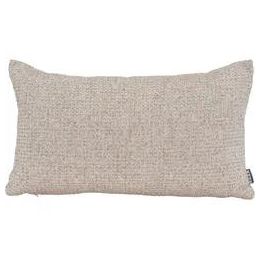 HOCK Dekokissen H.O.C.K. "Levin", taupe, unifarben, B:50cm H:10cm L:30cm, Obermaterial: 100% Polyester. Füllung: 100% Polyester, Dekokissen_Sitzkissen_Kissenhüllen, Sofakissen inkl. Füllung, 50x50cm, Dekokissen, strukturiert