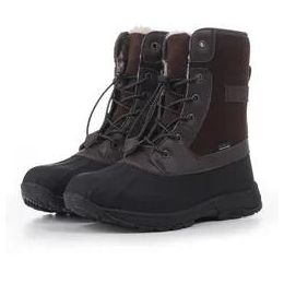 Winterboots Luhta "TUTTU MS", Damen, Gr. 38, braun, Synthetik, Textil, Schuhe, Winterschuhe, Winterstiefel, Snowboots, wasserdicht & gefüttert