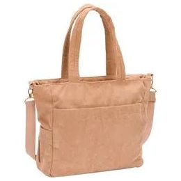 Wickeltasche fillikid "Cord", Baby, Gr. B/H/T: 39cm x 36cm x 17cm, braun (nougat), Cord, Polyester, Taschen, inklusive Thermotasche