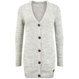 oxmo Knit Cardigan 'Philemona' female Grey size XS