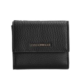 Coccinelle Metallic Soft - Geldbörse 5cc 9.5 cm (ribes) in noir | Gr.: onesize