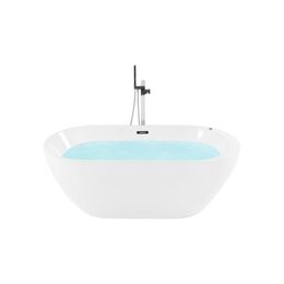 Beliani Freistehende Badewannen NEVIS in Weiß - (W) 80 x (H) 59 x (L) 170 cm | Gr.: onesize