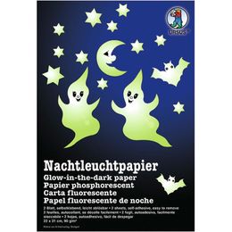 URSUS Nachtleuchtpapier, 22x31cm, 2 Blatt - ab 3 Jahren | Gr.: onesize