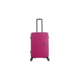 Saxoline Fiesta Trolley TSA Zahlenschloss Spinner 65 cm in fuchsia | Gr.: onesize