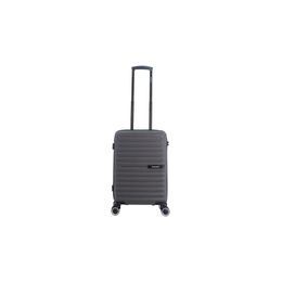 Saxoline Fiesta Trolley TSA Zahlenschloss Spinner 55 cm in grey | Gr.: onesize