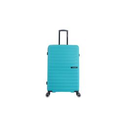 Saxoline Fiesta Trolley TSA Zahlenschloss Spinner 75 cm in turquoise | Gr.: onesize