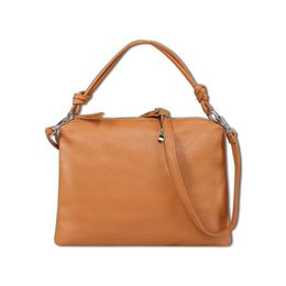 Florence Schultertasche Leder tan, hellbraun ca. 37cm | Gr.: onesize