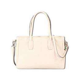 Florence Handtasche Leder beige ca. 35cm | Gr.: onesize