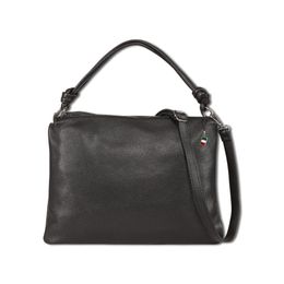 Florence Schultertasche Leder schwarz ca. 37cm | Gr.: onesize