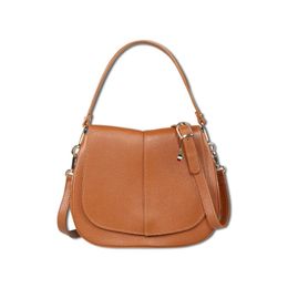 Florence Umhängetasche Leder braun ca. 27cm | Gr.: onesize