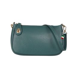 Florence Schultertasche Leder petrolblau ca. 27cm | Gr.: onesize