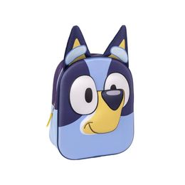 Bluey Kinderrucksack 3D Motiv Rucksack für Jungen & Mädchen | Gr.: onesize
