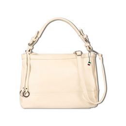 Florence Schultertasche Leder beige ca. 38cm | Gr.: onesize