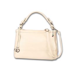 Leder Schultertasche Florence Tasche beige ca. 38cm | Gr.: onesize