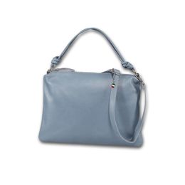 Leder Schultertasche Florence Tasche blau ca. 37cm | Gr.: onesize