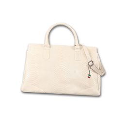 Leder Henkeltasche Florence Tasche beige ca. 40cm | Gr.: onesize