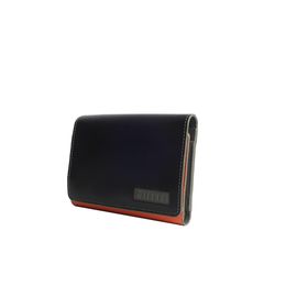7CLOUDS RFID-Geldbörse Melen 7.1 in black-orange | Gr.: onesize