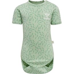 Hummel Druckknopf Strampler Hmlriver Kinder in GRAYED JADE | Gr.: 56