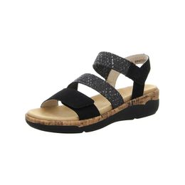 Remonte Sandalen in schwarz | Gr.: 40