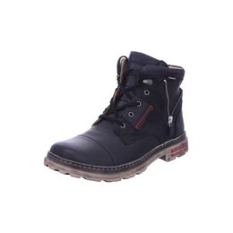 KRISBUT Schnürstiefel in schwarz | Gr.: 45
