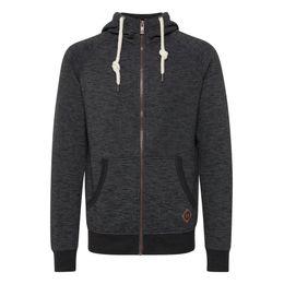 !Solid Kapuzensweatjacke SDVitu Zip-Hoodie in Dunkelgrau | Gr.: L