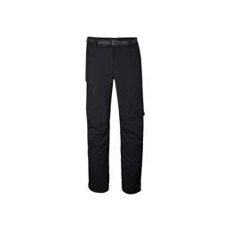 Killtec Zip Off Wanderhose für Herren in Kurzgröße in Schwarz | Gr.: 28
