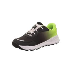 Superfit Sneaker FREE RIDE in Schwarz/Hellgr&uuml;n | Gr.: 33