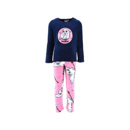 Schlafanzug Fleece Harry Potter in Dunkelblau | Gr.: 128