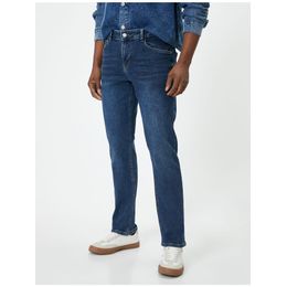 KOTON Jeans in Mittel Indigo | Gr.: W31/L32