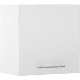Mehrzweckschrank-Set LAUNDREEZY "Laundreezy, Hängeschrank BxHxT 50x50x31 cm", weiß matt, B:50cm H:50cm T:31cm, Holzwerkstoff, Kastenmöbel-Sets, Breite 50cm, Tür L/R montierbar, Softclose
