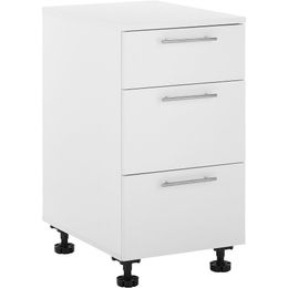 Mehrzweckschrank-Set LAUNDREEZY "Laundreezy, Unterschrank BxHxT 50x92x68 cm", weiß matt, B:50cm H:92cm T:68cm, Holzwerkstoff, Kastenmöbel-Sets, Breite 50cm, Softclose, SK-Böden bis zu 3kg