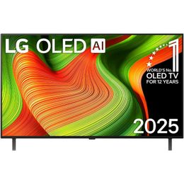 LG OLED-Fernseher »OLED48B59LA« 121 cm/48 ′′ Smart-TV schwarz ALLM, QMS), 2x USB 2.0, LAN, Wi-Fi 6, Bluetooth v 5.3; NVIDIA G-SYNC, AMD FreeSync ,...