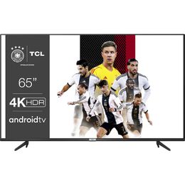 TCL LED-Fernseher »65P616X1« 164 cm/65 ′′ Smart-TV Android 9.0 Betriebssystem schwarz WLAN, Bluetooth, DLNA, 3x HDMI, 2x USB, CI+ Modul-Schacht,...