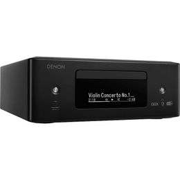 Denon Netzwerkplayer »RCD-N12DAB« (Bluetooth NFC WLAN ) schwarz M-Phono-Equalizer - Schließe Deinen Plattenspieler direkt an das Gerät an und...